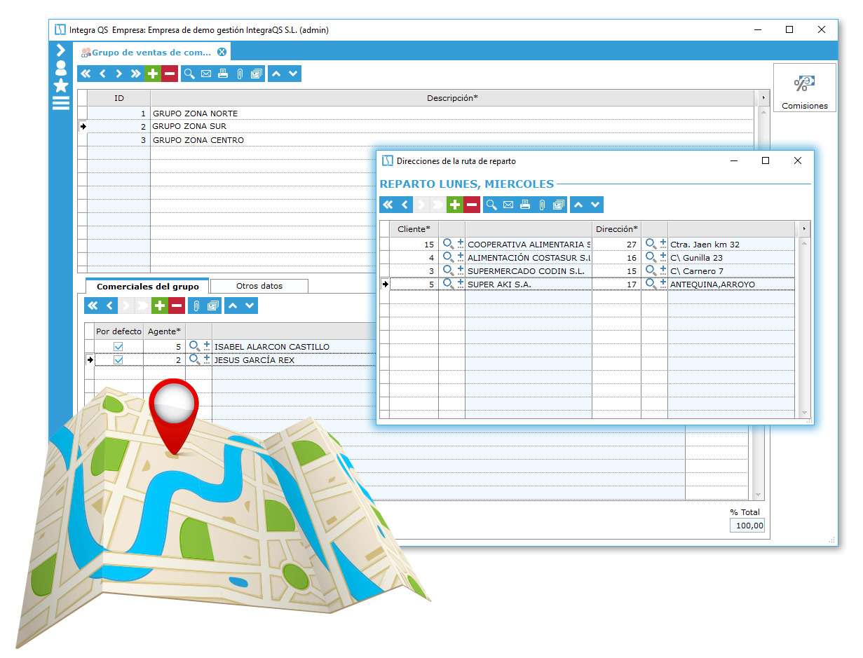 Distribución mayorista y minorista - IntegraQS · Quality Software